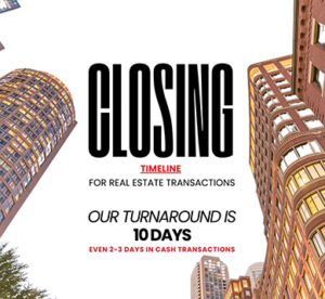 Closing Timeline for Real Estate Transactions in Massachusetts - Selami Law